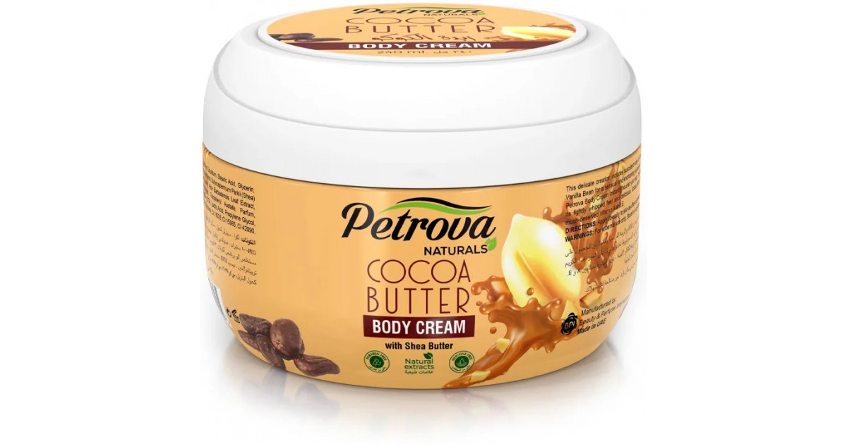 ᐉ Petrova Крем для тіла Body Cream Cocoa Butterза ціною 154 грн купити ...